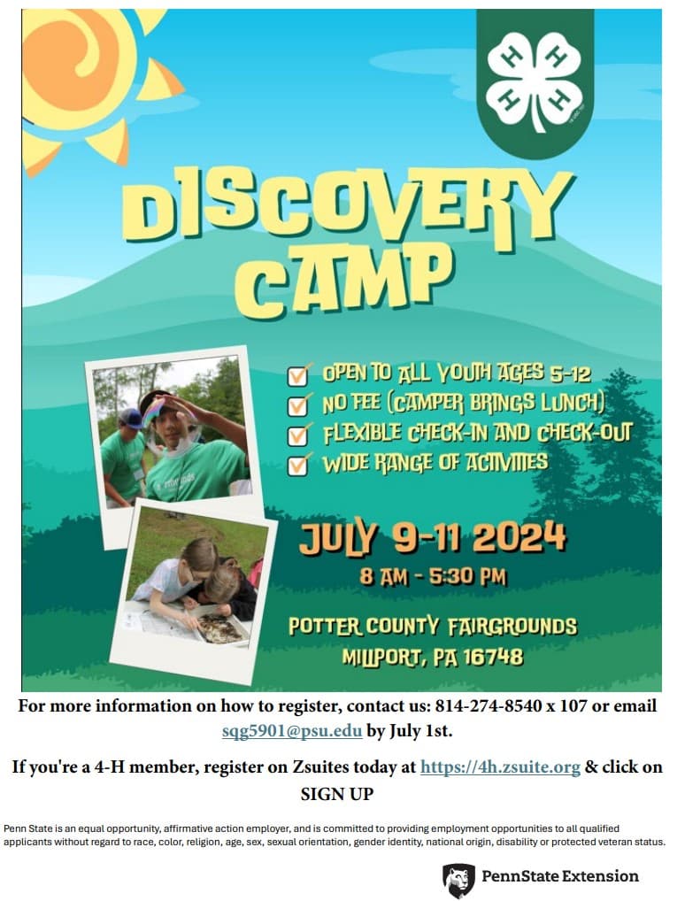 Discovery Camp July 9 Thru 11th – Solomon's Words for the Wise