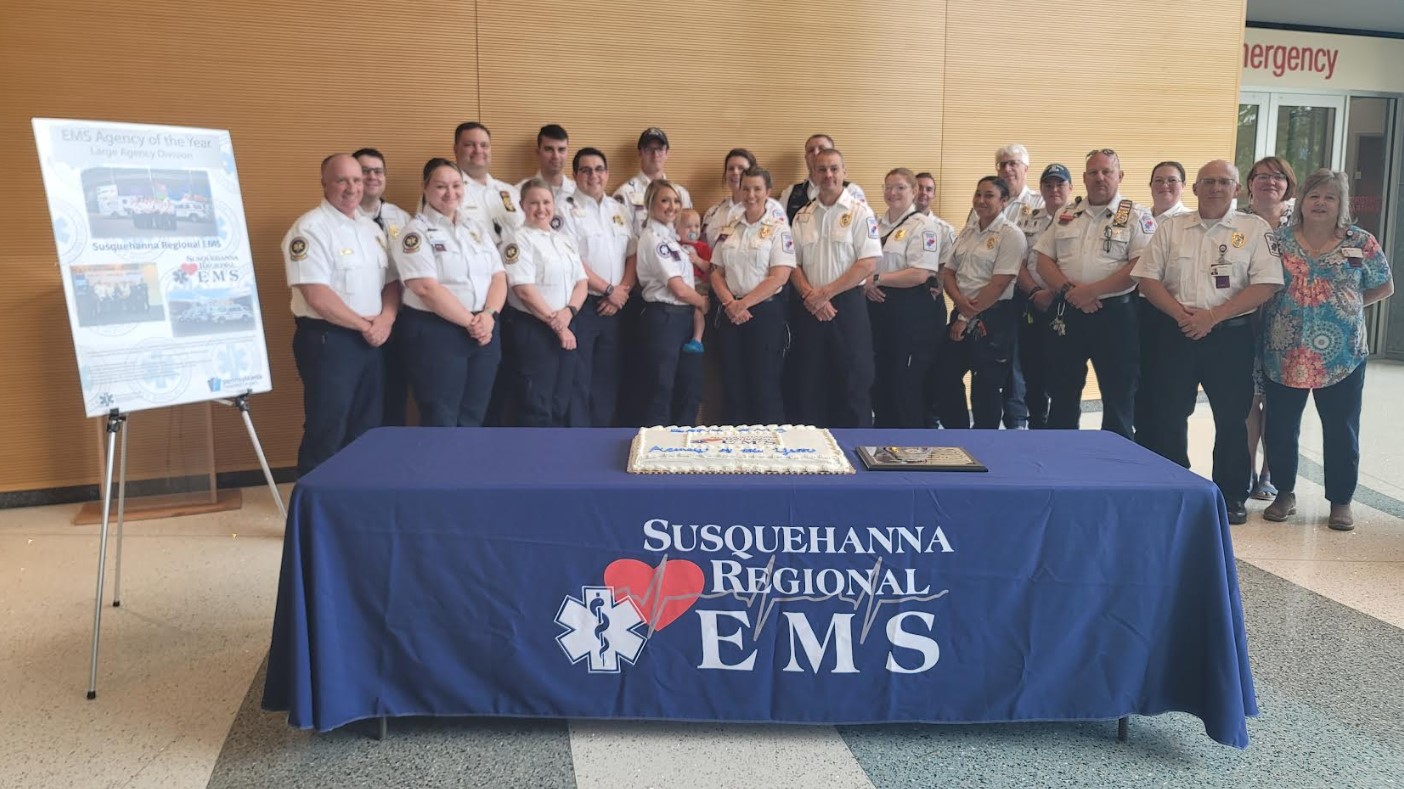 Susquehanna Regional EMS Earns Statewide Service Recognition – Solomon's Words for the Wise