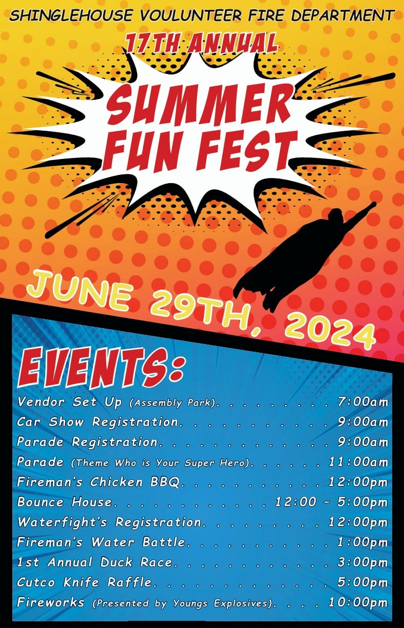 17th Annual Shinglehouse Summer Fun Fest – Solomon's Words for the Wise