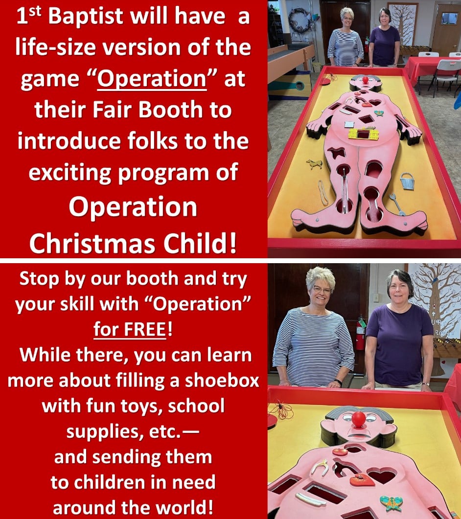 First Baptist Church Will Have A Life-Sized Operation Game At The ...