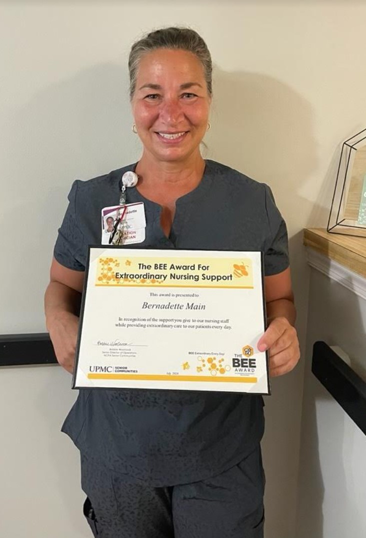 UPMC Support Staff Member Honored With BEE Award – Solomon's Words for the Wise