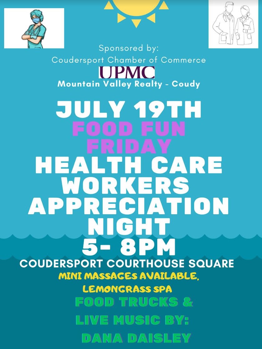 Coudersport Chamber Of Commerce Health Care Workers Appreciation Night – Solomon's Words for the ...