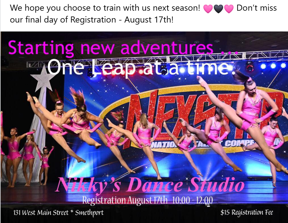 There Is Still Time To Register For Nancy’s Dance Studio – Solomon's ...