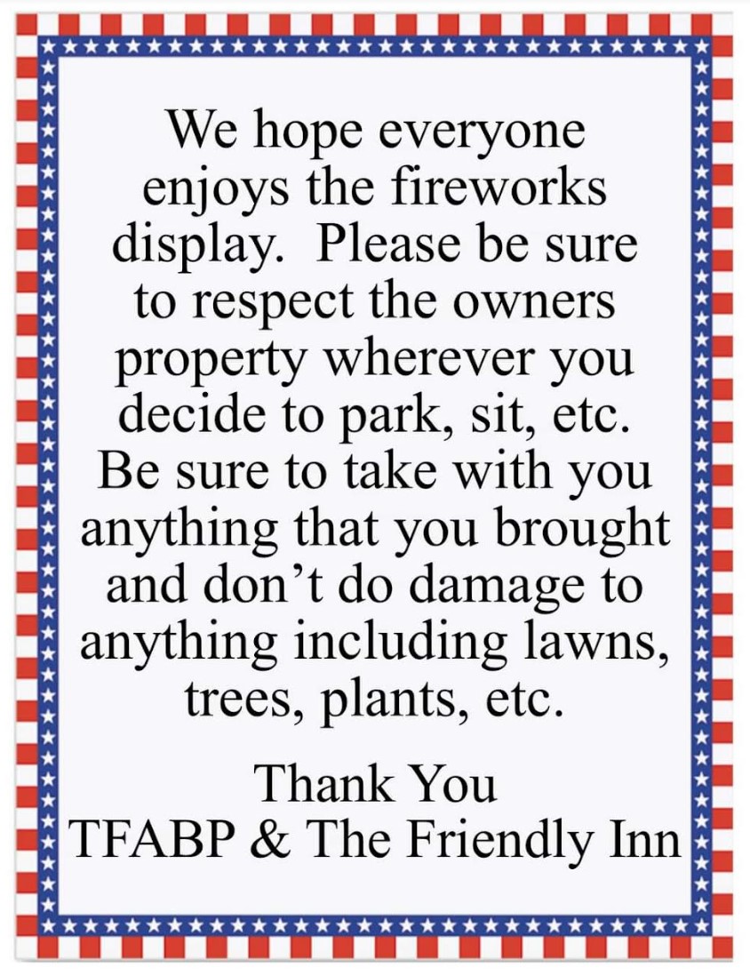 Roulette 2nd Annual 4th Of July Fireworks Show July 20th – Solomon's ...