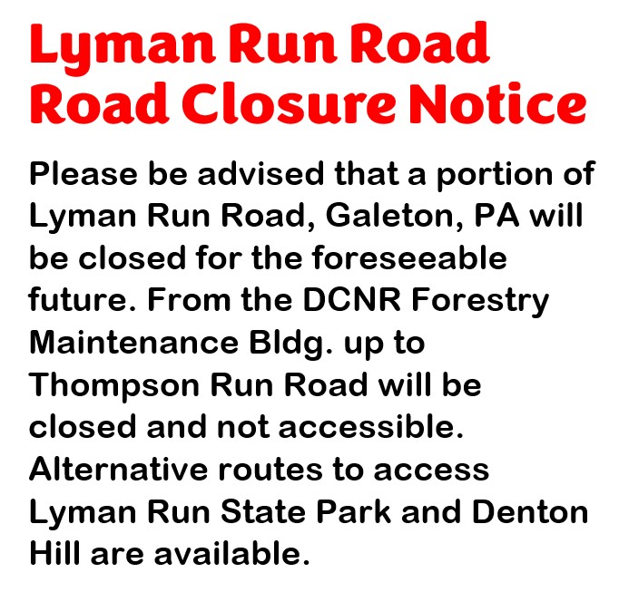 Lyman Run Rd. Will Be Closed For The Foreseeable Future – Solomon's ...