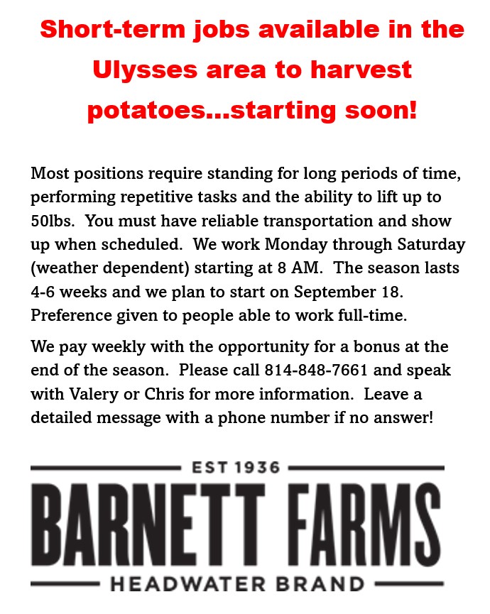 Barnett Farms Will Be Hiring Seasonal Workers – Solomon's Words for the ...