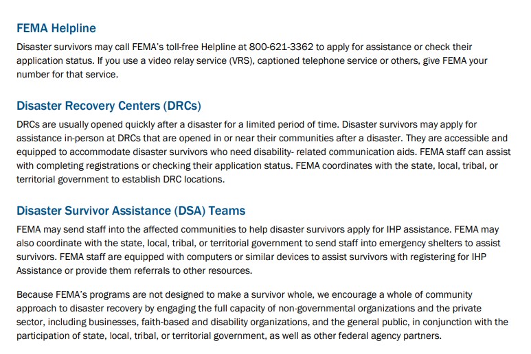 Disaster Declaration Provides Help For Flood Victims – Solomon's Words ...