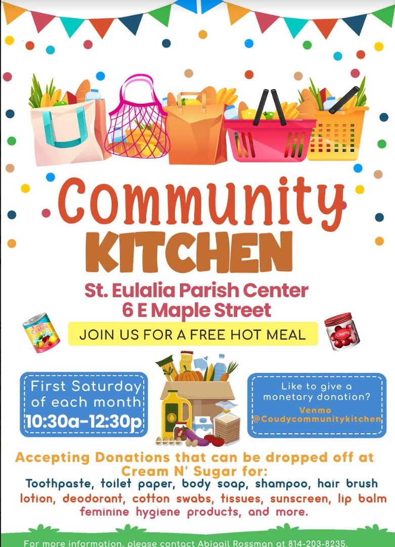 Community Kitchen The First Saturday Of The Month At The St. Eulalia ...
