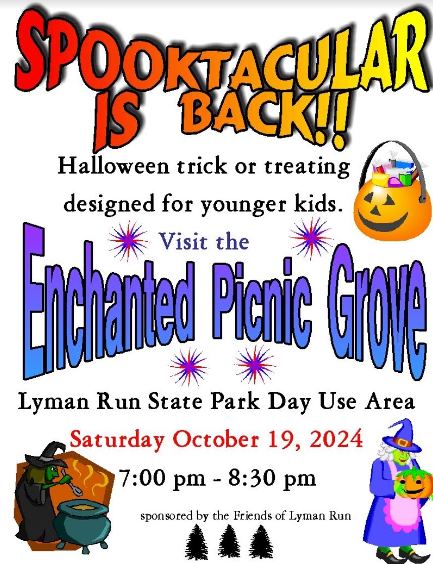 Halloween Spooktacular at Lyman Run October 19th – Solomon's Words for ...