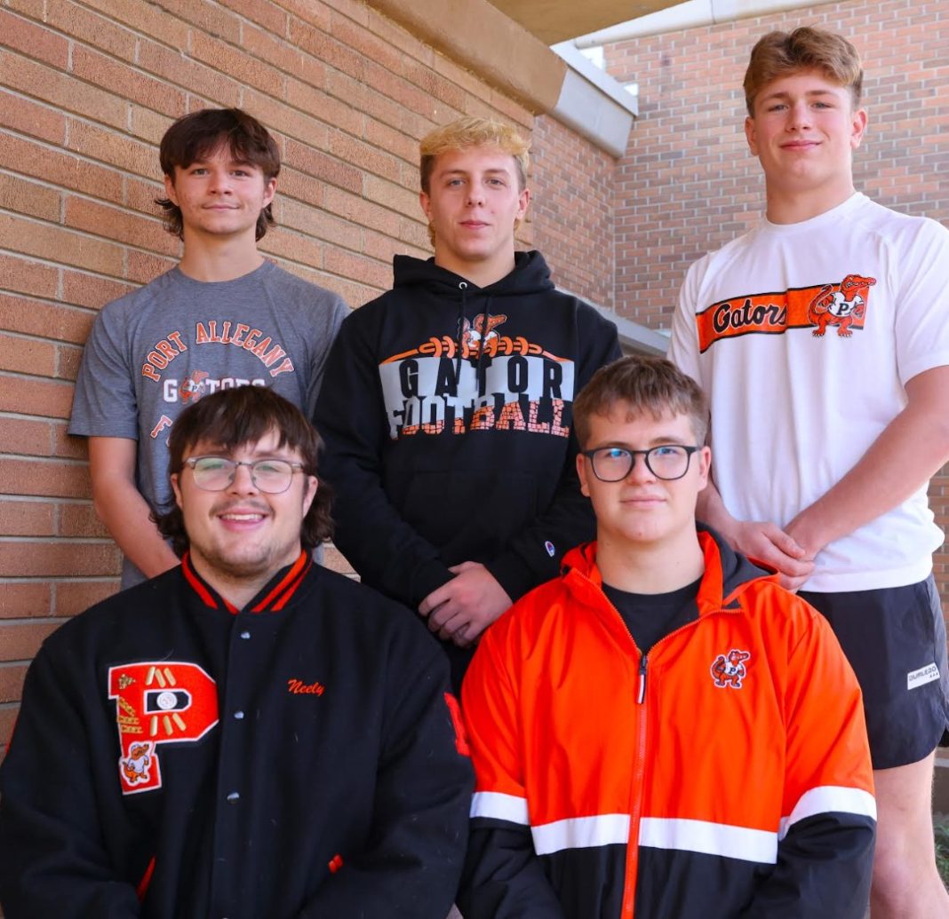 Five Port Allegany Gators Football Players Named to The Allstar Team ...
