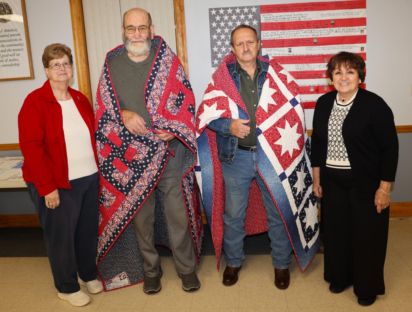 Two Veterans Recognized With Quilts Of Valor – Solomon's Words for the Wise