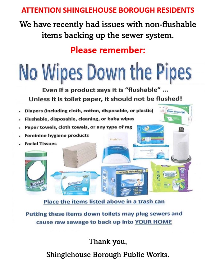 Announcement From The Shinglehouse Borough – Solomon's Words for the Wise