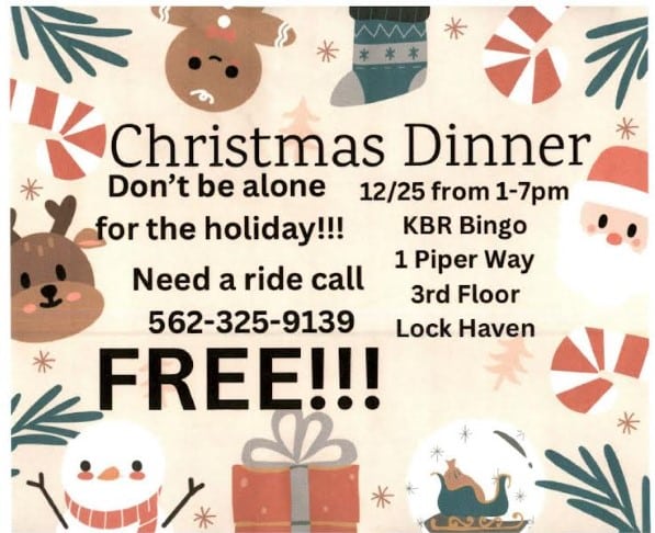 Christmas Dinner Free! – Solomon's Words for the Wise