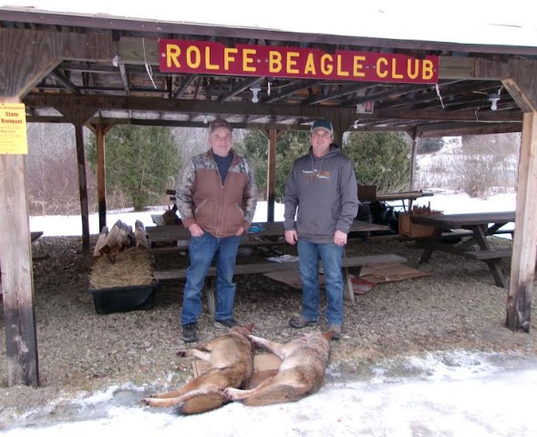Miller Family Brings First Coyotes to Rolfe Beagle Club’s Statewide ...