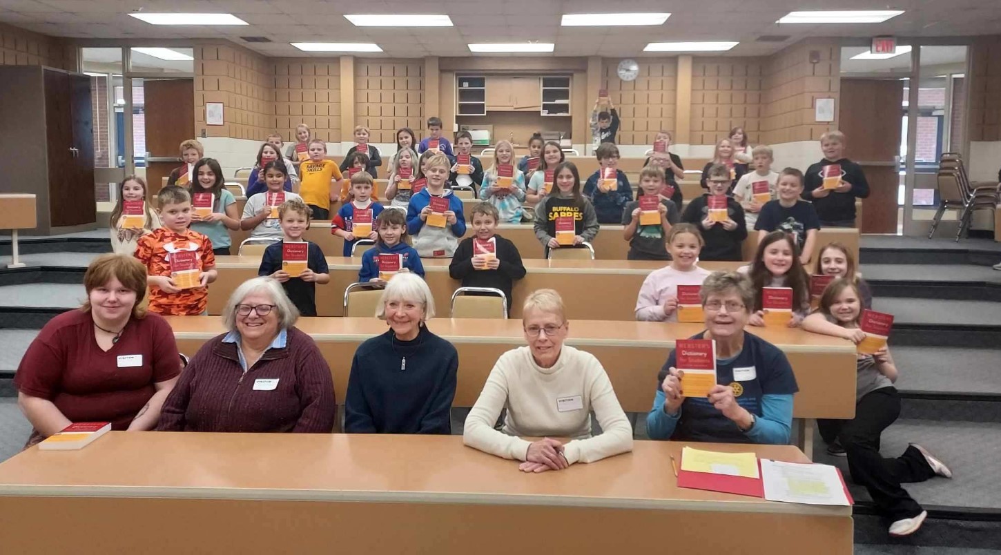 Coudersport Rotary Club’s Annual Dictionary Distributions – Solomon's Words for the Wise