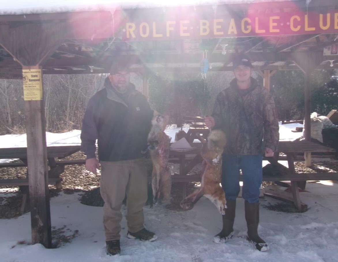 Geyer and Aikens Bring Foxes to Rolfe Beagle Club’s Statewide Coyote ...