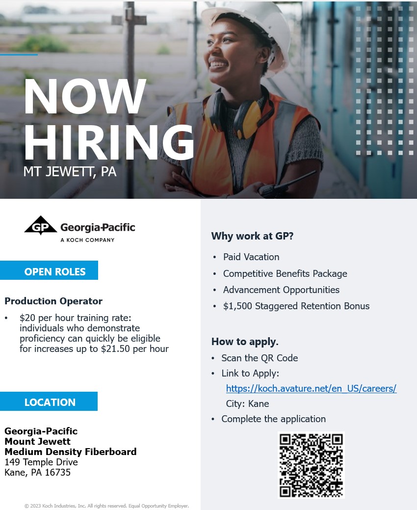 Georgia Pacific Is Hiring – Solomon's Words for the Wise