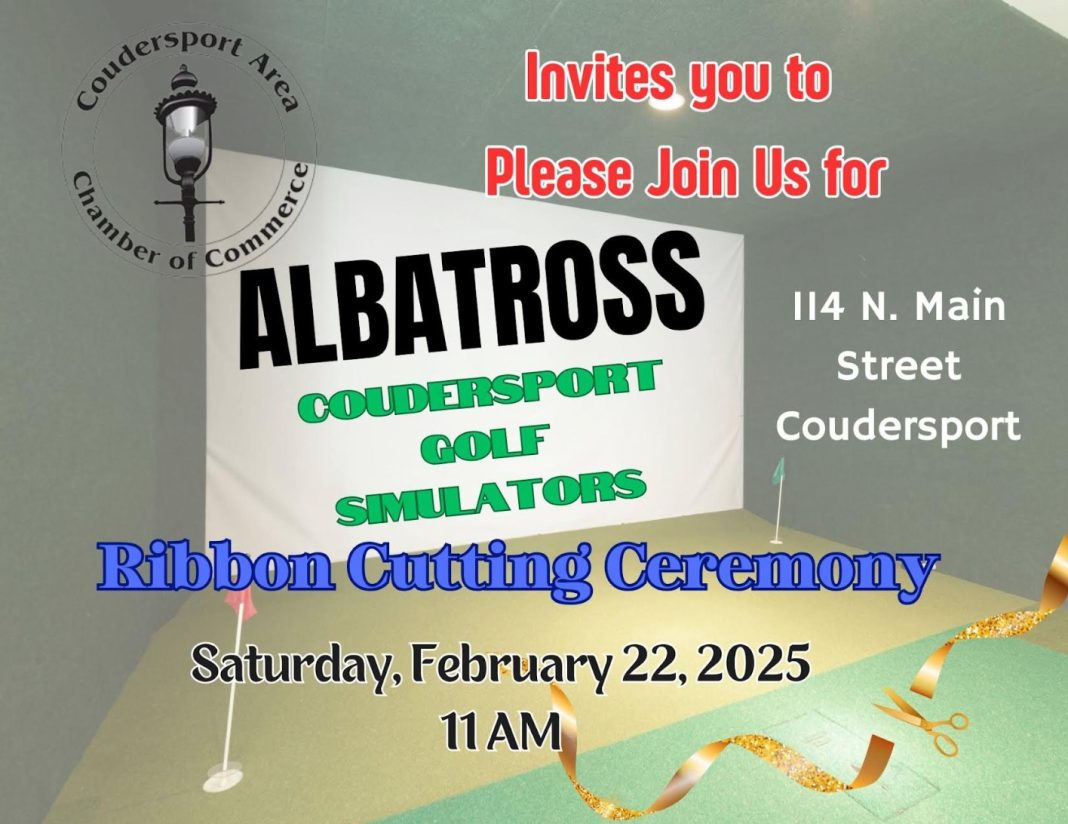 Golf Simulator Ribbon Cutting Feb. 22nd In Coudersport – Solomon's Words for the Wise