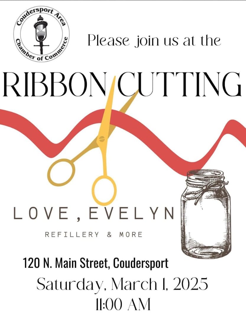 New Business Ribbon Cutting Ceremony March 1st In Coudersport – Solomon's Words for the Wise