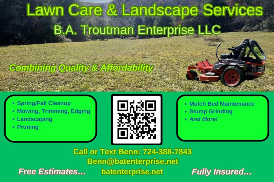 Call B.A. Troutman Enterprises For All You Landscaping Needs – Solomon ...