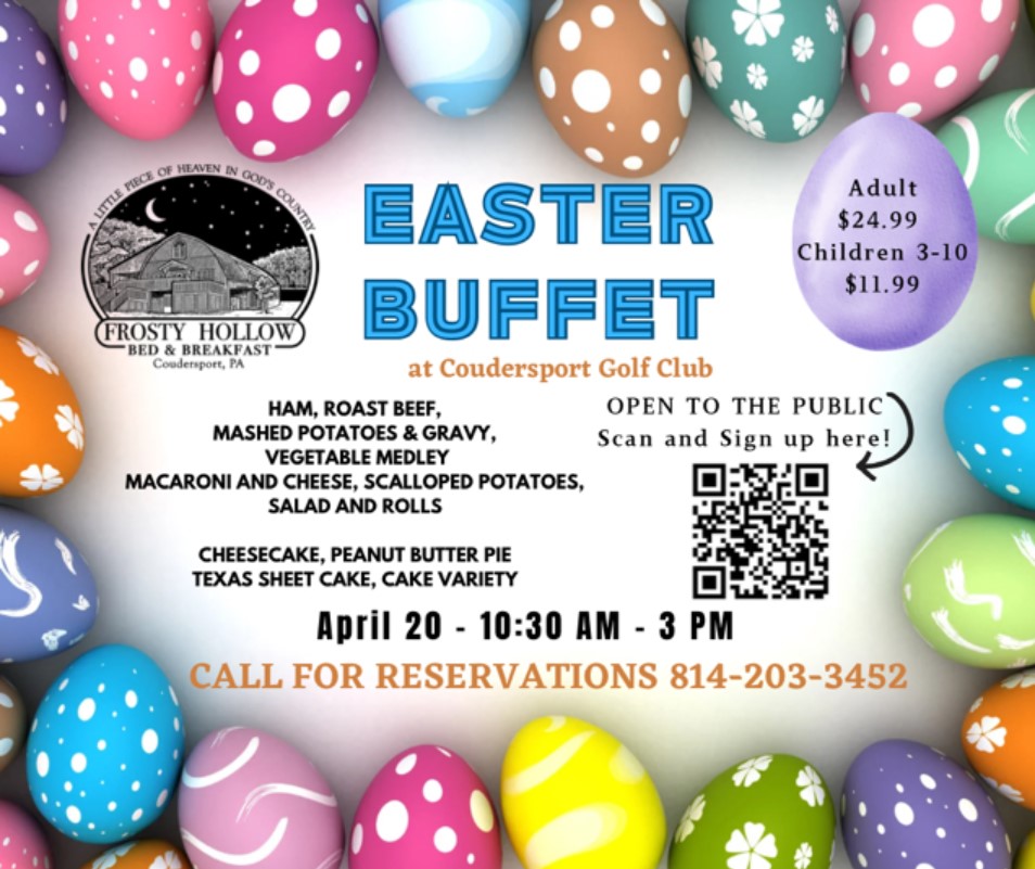 Frosty Hollow Easter Buffet – Solomon's Words for the Wise