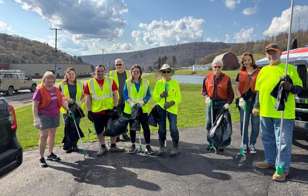 Coudersport Rotary Club Celebrated Earth Day By Picking Up Trash – Solomon's Words for the Wise