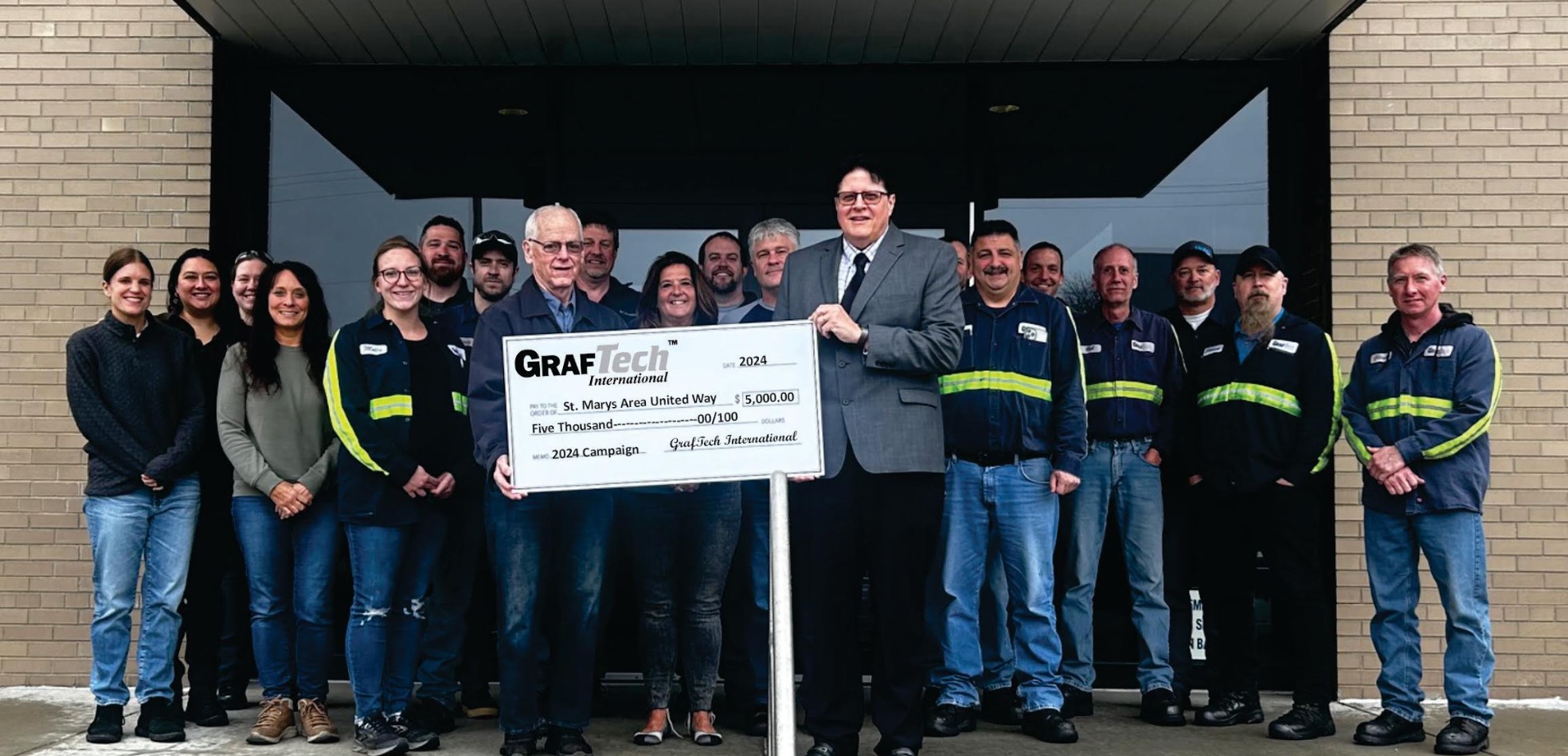 Elk County- GrafTech USA, LLC Makes Generous Donation to Support St ...