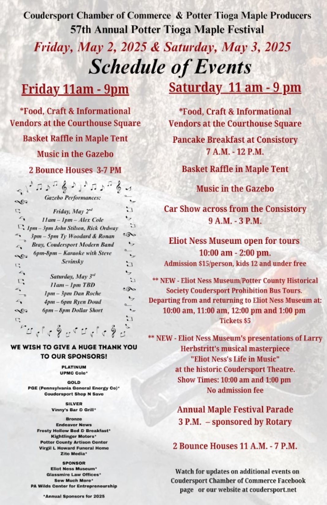 maple fest 2025 – Solomon's Words for the Wise