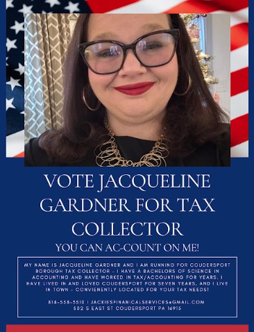 Jacqueline Gardner For Tax Collector – Solomon's Words for the Wise