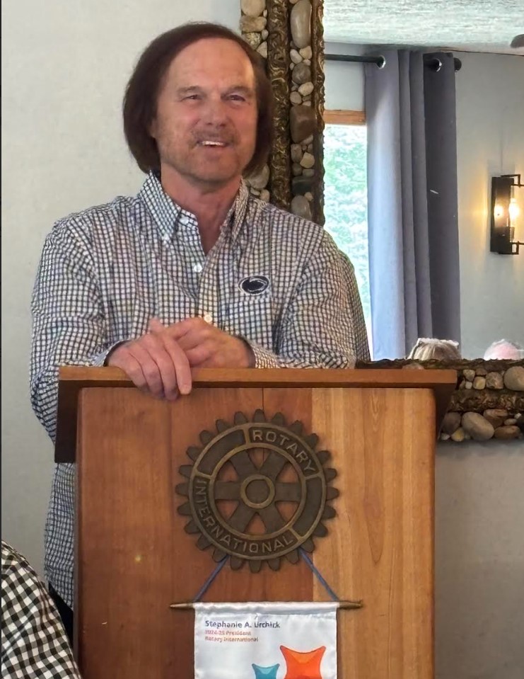 Larry Herbstritt Speaks At Coudersport Rotary Club’s Meeting – Solomon's Words for the Wise