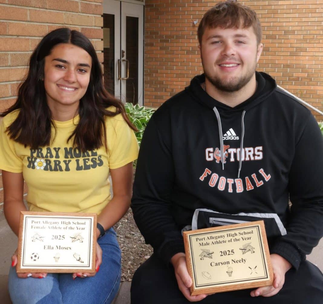 Ella Moses and Carson Neely Port Allegany High School Athletes of the ...