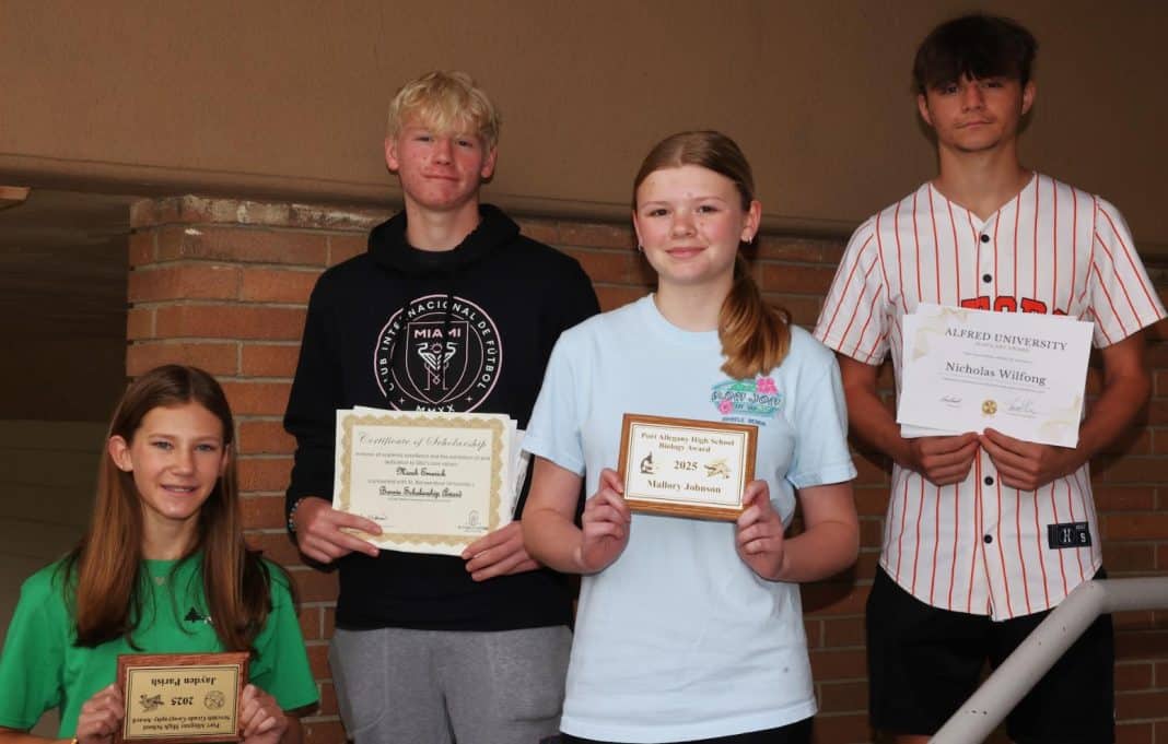 Port Allegany Students Presented Underclassman Awards – Solomon's Words ...