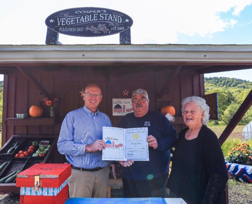 Causer Recognizes Century Farm – Solomon's Words for the Wise
