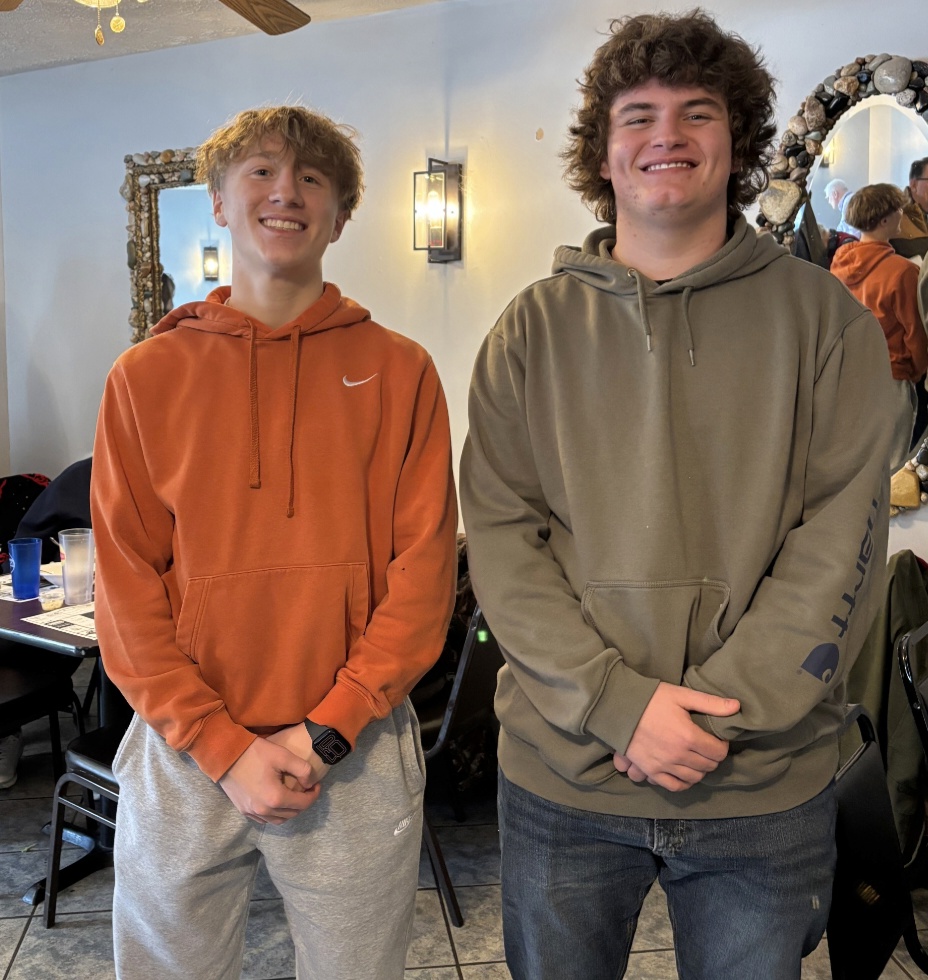 Coudersport Rotary Club Welcomed Students Jayden Widmeier and Caleb ...