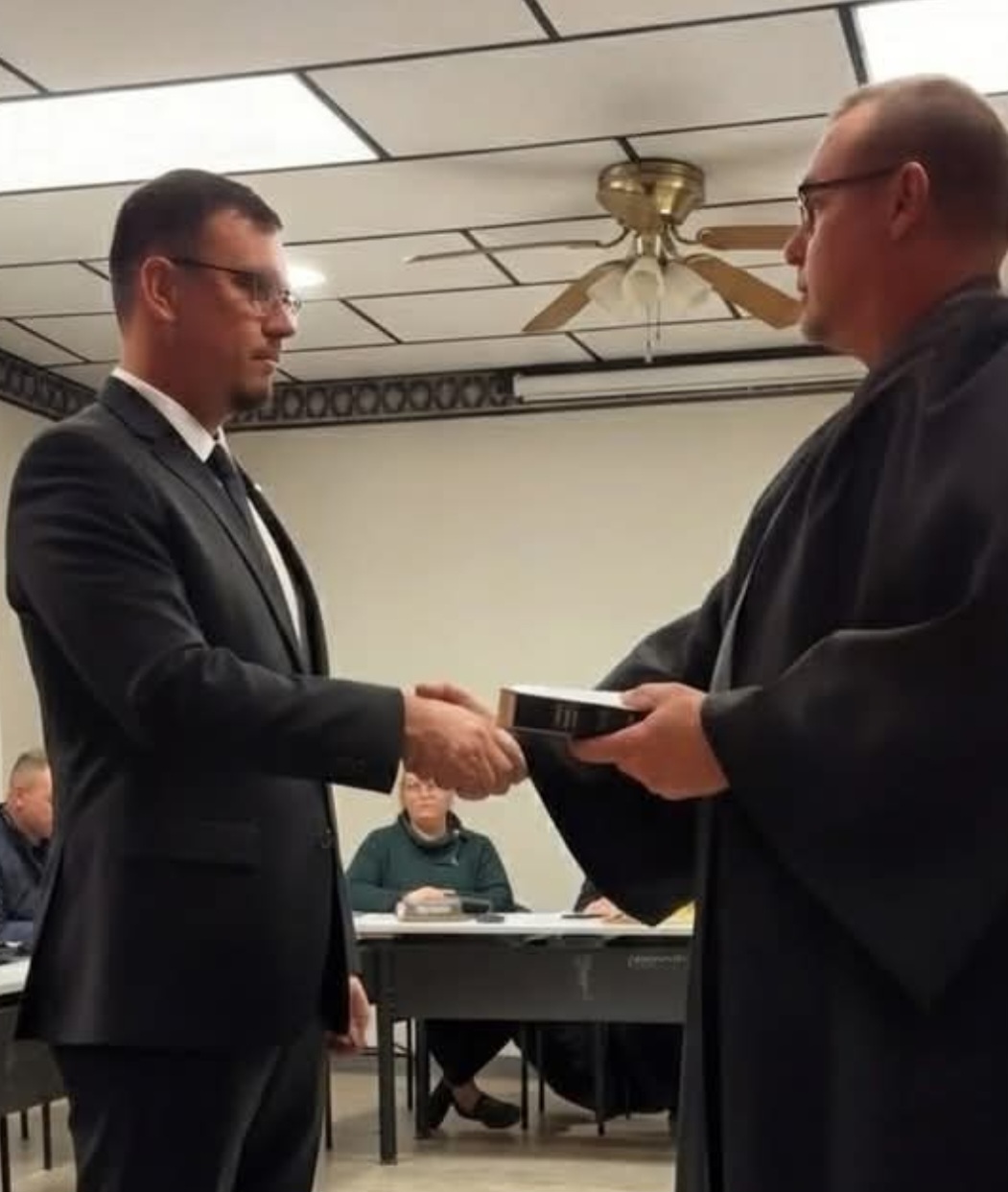 Todd Wetzel Sworn In As Coudersport Mayor – Solomon's Words for the Wise